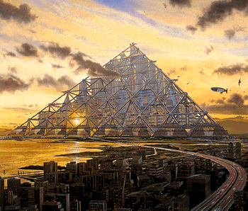 Shimizu Pyramid Architecture The Shimizu TRY 2004 Mega City Pyramid