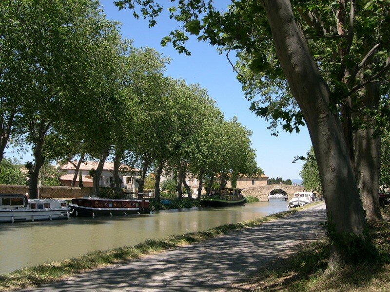 Port Somail Photo De Canal Du Midi Tour De Roue